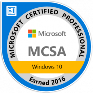 Microsoft Certified Professional – Ceritified Skills Academy