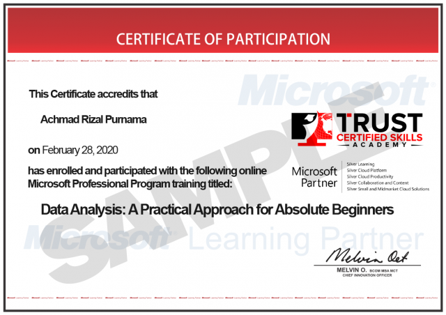 Data Analysis: A Practical Approach for Absolute Beginners – Ceritified ...